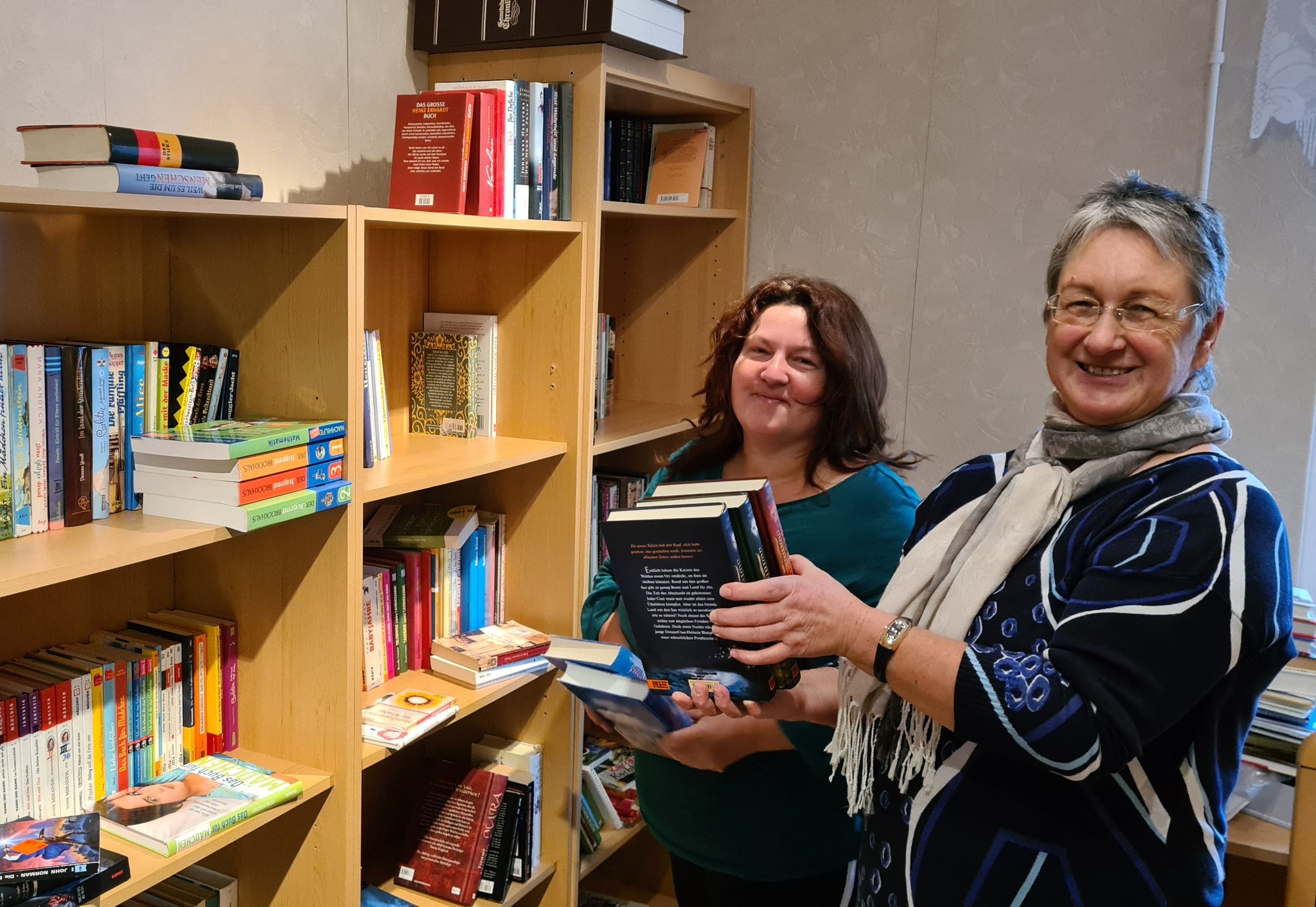 Bibliothek in Zernitz soll bald eingeweiht werden: Mehr als 1000 Bücher ...