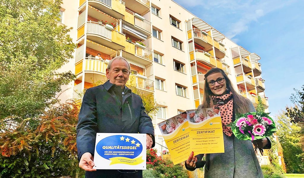 Hettstedter Woges erneut mit seniorenfreundlichem Zertifikat ausgezeichnet