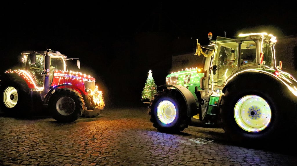 Landwirte aus der Region bringen Kinderaugen zum Leuchten