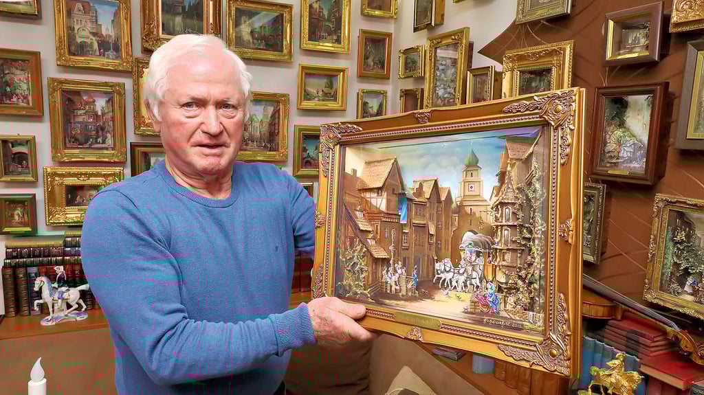 Kunst und Künstler in MSH: Maler Peter Scheuch ist der Herr der ...