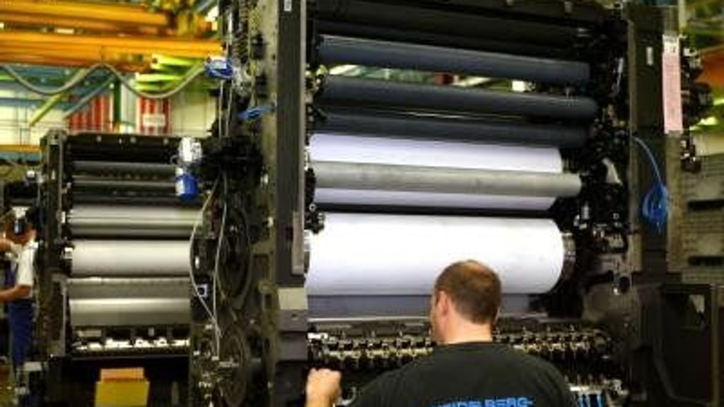 Maschinenhersteller: Maschinenhersteller: Heidelberger Druck stoppt ...