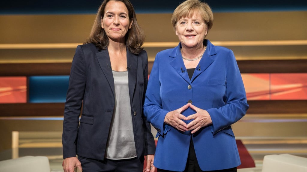 Angela Merkel bei Anne Will: Angela Merkel bei Anne Will: "Wir schaffen ...