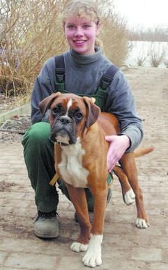 Weinberg-Campus: Boxer Gustav ist wieder im Institut