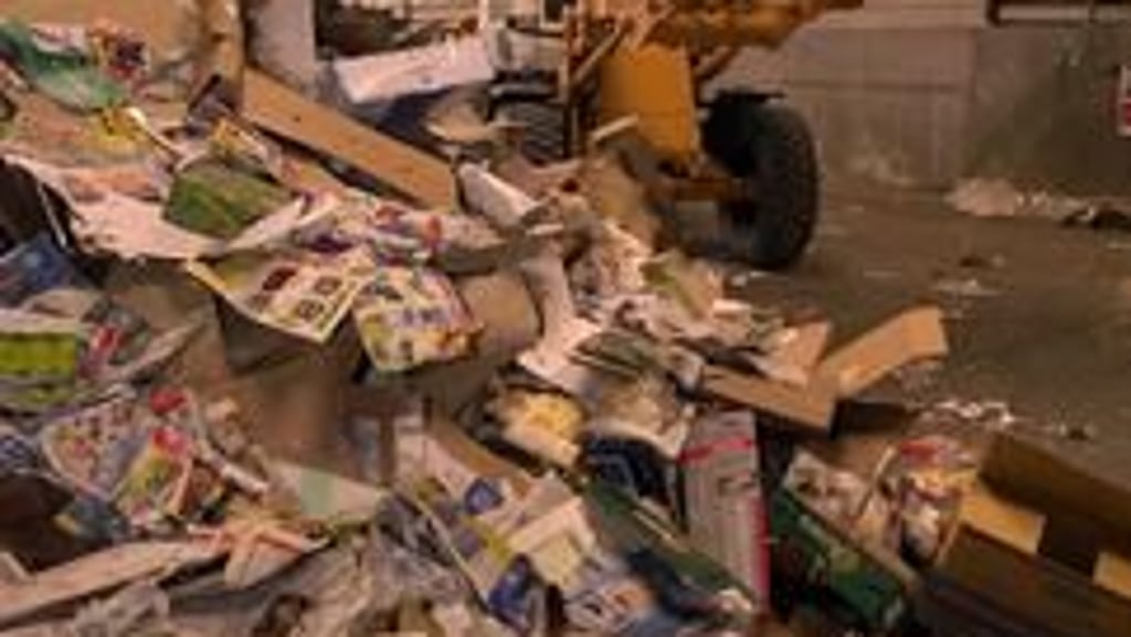 Am laufenden Band gesiebt und sortiert