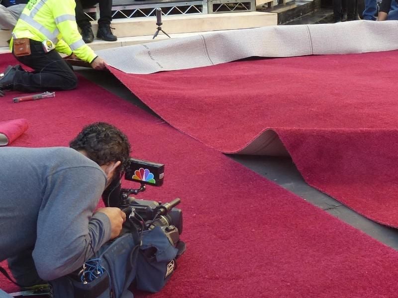 Roter Teppich für die Oscars ausgerollt