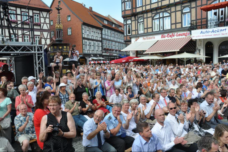 Sachsen-Anhalt-Tag in Wernigerode mit Besucherrekord