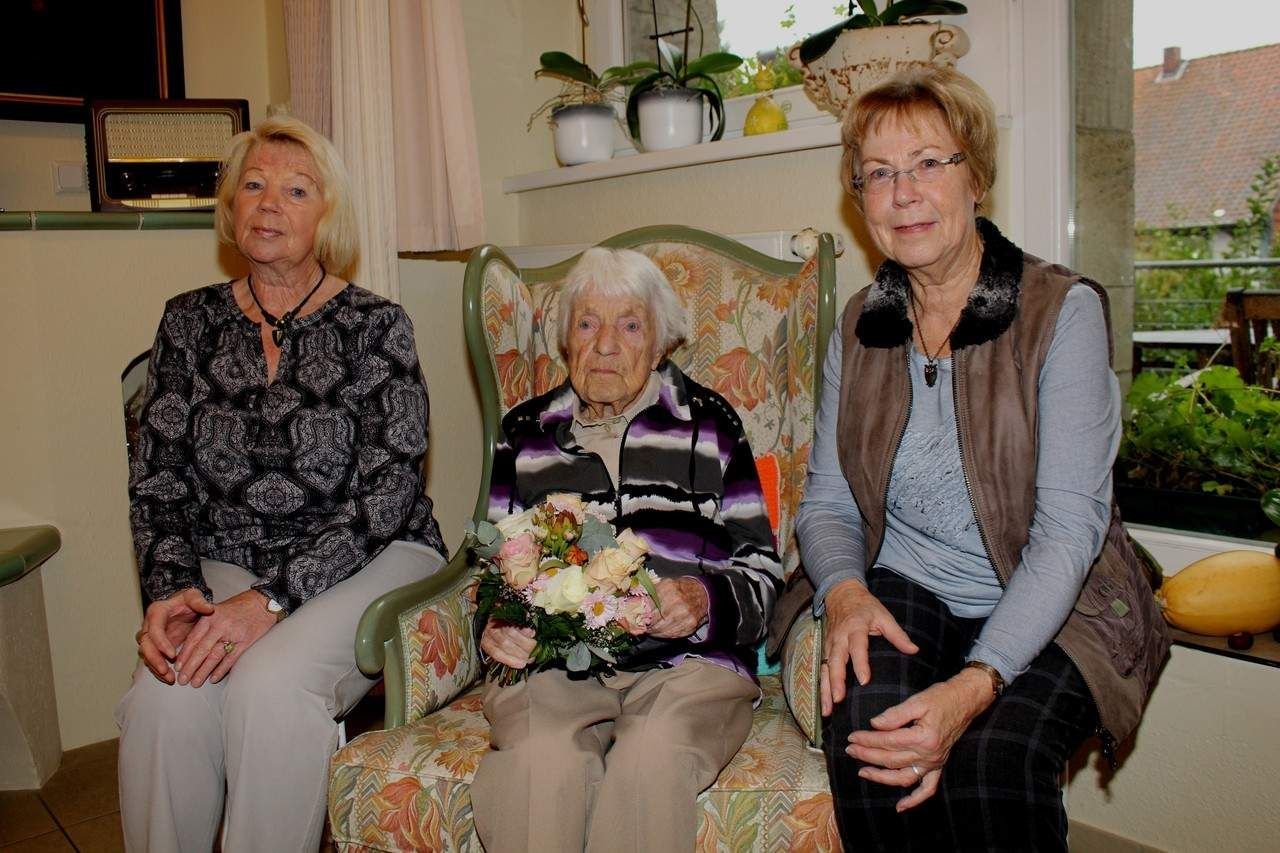 Dank guter Gene 101 Jahre alt