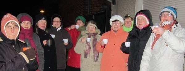 "Flotte Feger" auf Winterwandertour