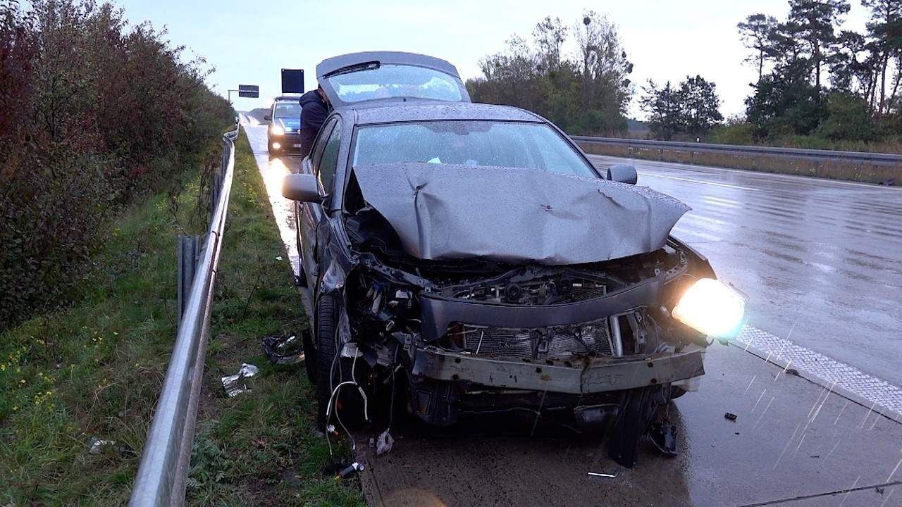 Schwerer Unfall auf der A2 bei Burg