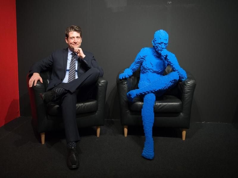 Nathan Sawaya baut Kunstwerke aus Legosteinen