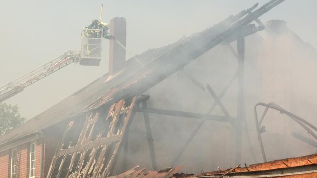 Rund eine Million Euro Schaden bei Großbrand in Brunsbek