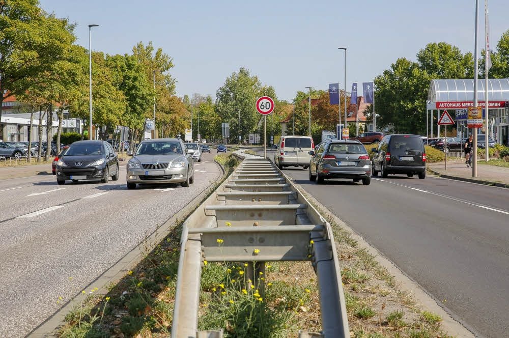 Lärmende B91 in Merseburg: Sollte es ein Tempolimit von 50 km/h geben?