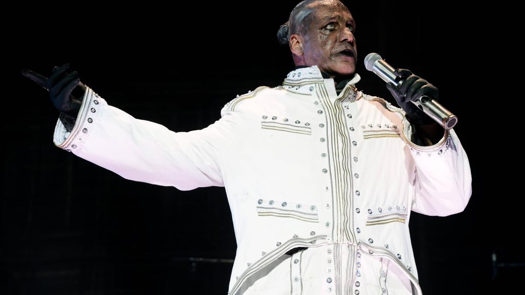 Rammstein-Frontmann in Leipzig: Rammstein-Frontmann in Leipzig: Till ...