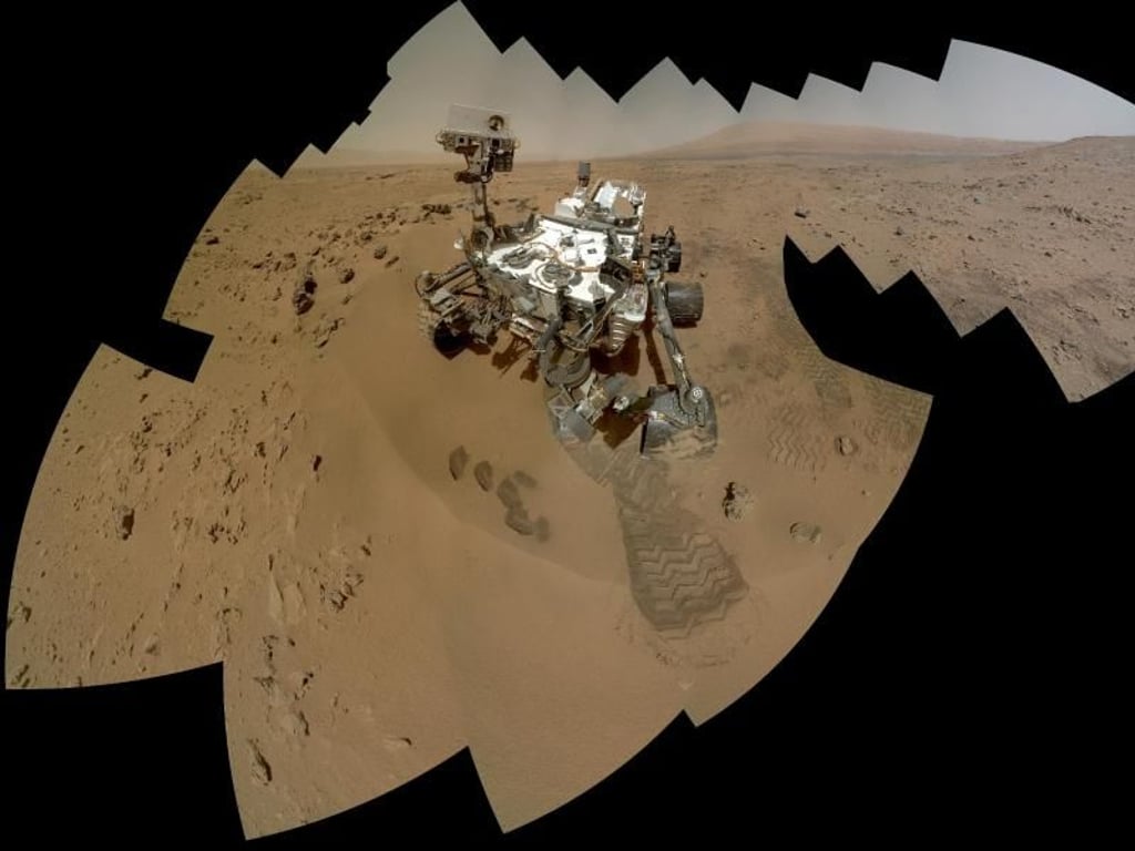 Marsrover Curiosity sucht sich Laser-Ziele jetzt selbst