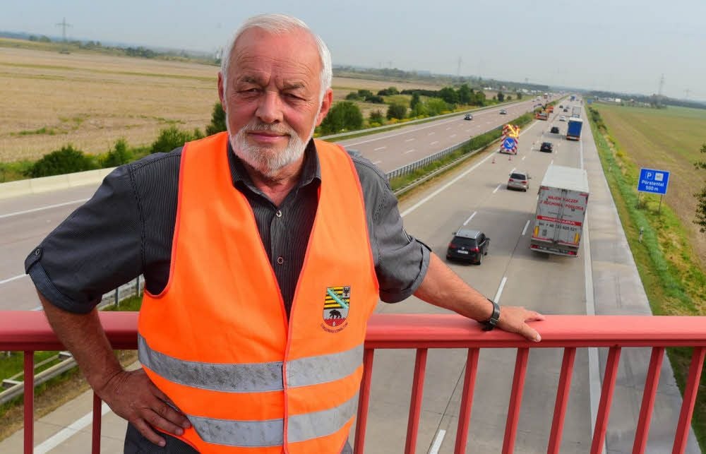44 Jahre bei der Autobahnmeisterei: Was Hartmut Herrmann an der Autobahn erlebt hat