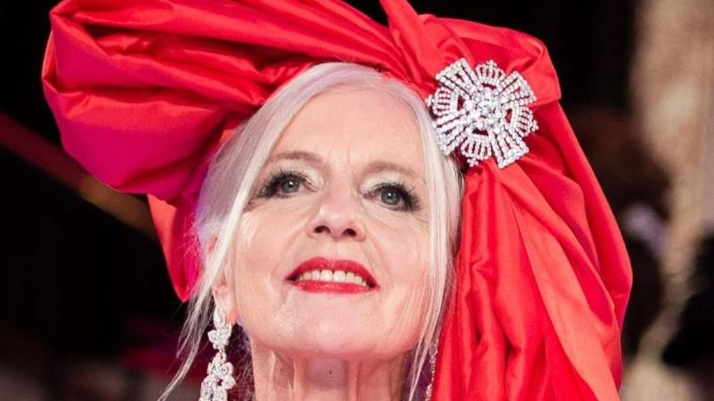 Model Anna von Rüden trägt gern Secondhand-Mode