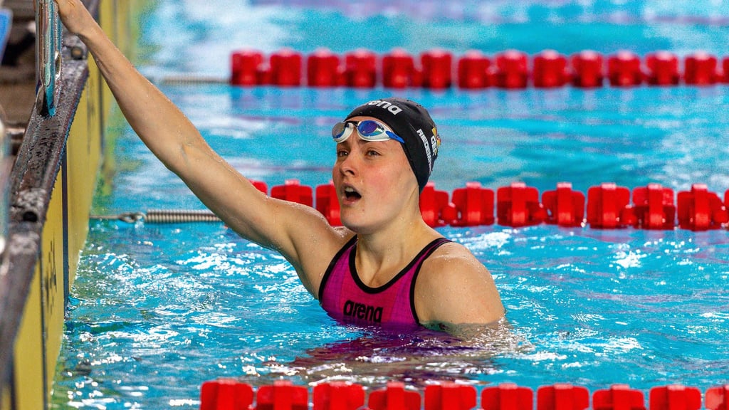 Halles Schwimm-Talent: Halles Schwimm-Talent: Laura Riedemann kann für ...