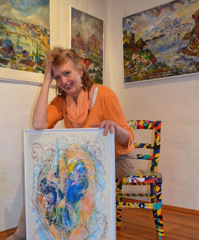 Ausstellung im Kunstzuckerhut: Ausstellung im Kunstzuckerhut: Malerin ...