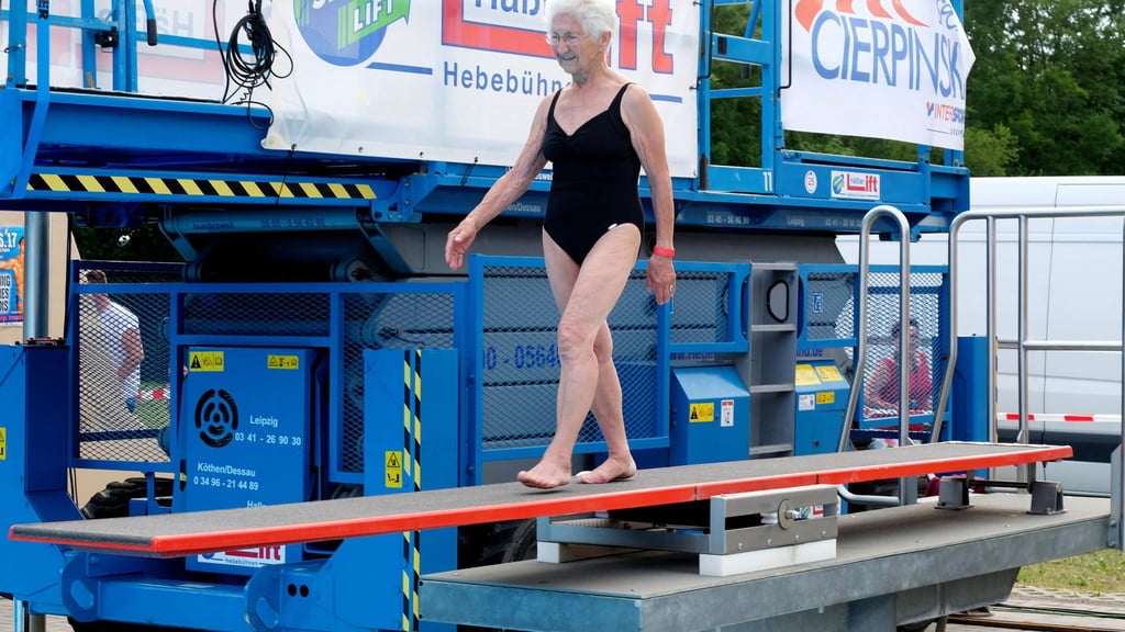 "Sprung meines Lebens": "Sprung meines Lebens": Älteste Turnerin der ...