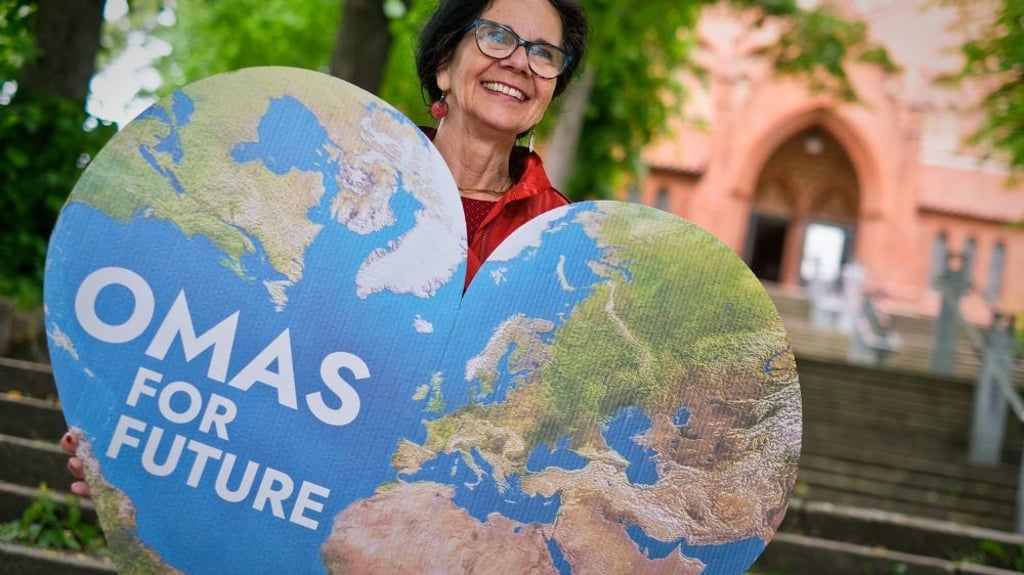 "Omas for Future": "Omas for Future": Was eine hallesche Oma zu Demo wie bei den Jungen bewegt