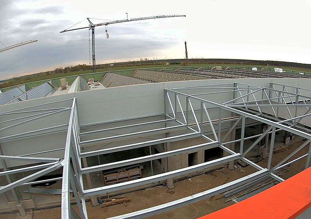 Punktlandung im Herbst in Elster bei Empl