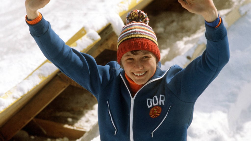 DDR-Eisschnelllauf-Ikone Karin Enke: Auf und neben dem Eis eine ...