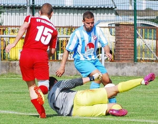 René Hasse markiert sechs Treffer am Stück