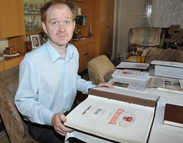 Christian Falk begibt sich auf Zeitreise