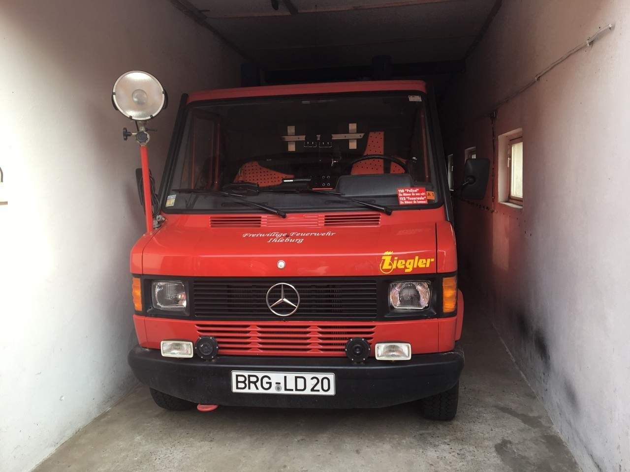 Steiniger Weg zum Gerätehaus