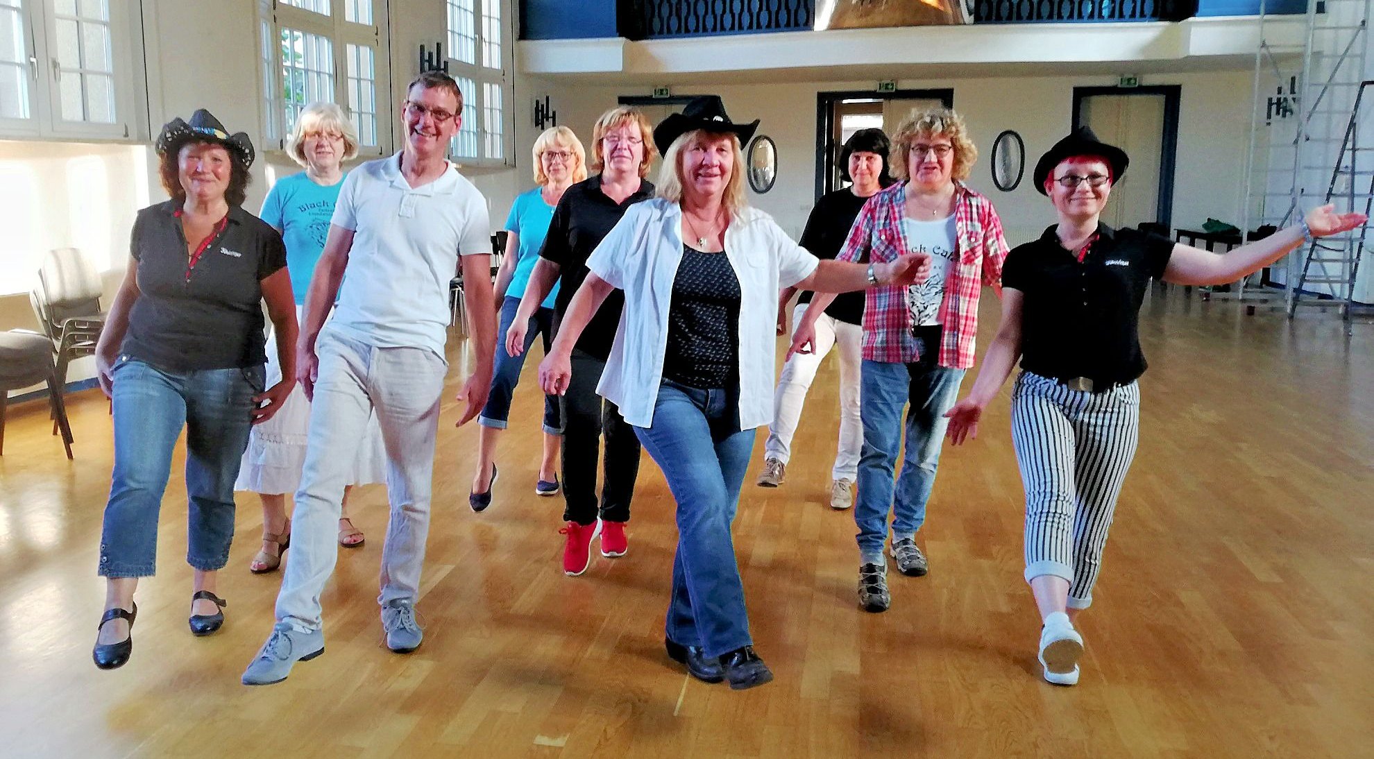 Die Linedancer aus Zeitz können endlich wieder tanzen