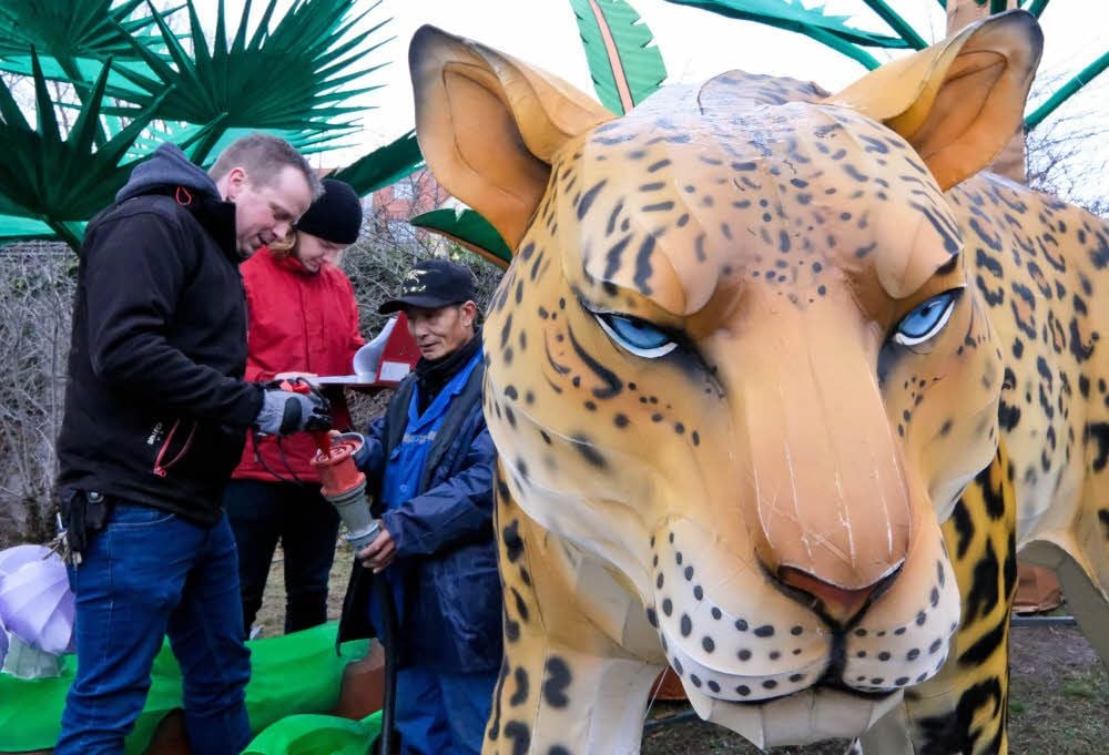 Magische Lichterwelten im Zoo: Magische Lichterwelten im Zoo Halle ...