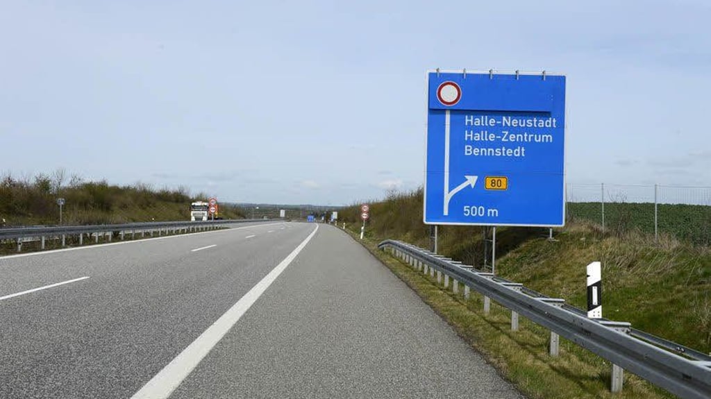 Fertigstellung der A143 bei Halle: Fertigstellung der A143 bei Halle ...