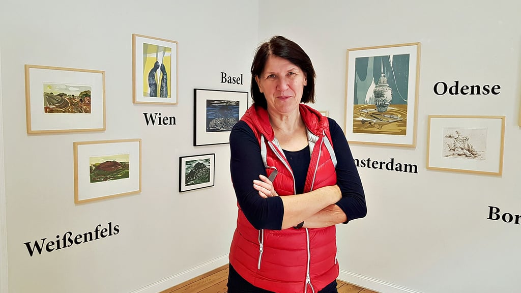 Freundschaft durch Kunst in Weißenfels - Christina Simon zeigt ...