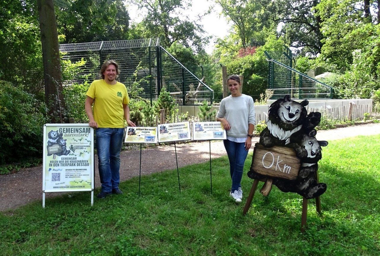 Ein Euro pro Kilometer - Tierpark Dessau startet Spendenaktion für ...
