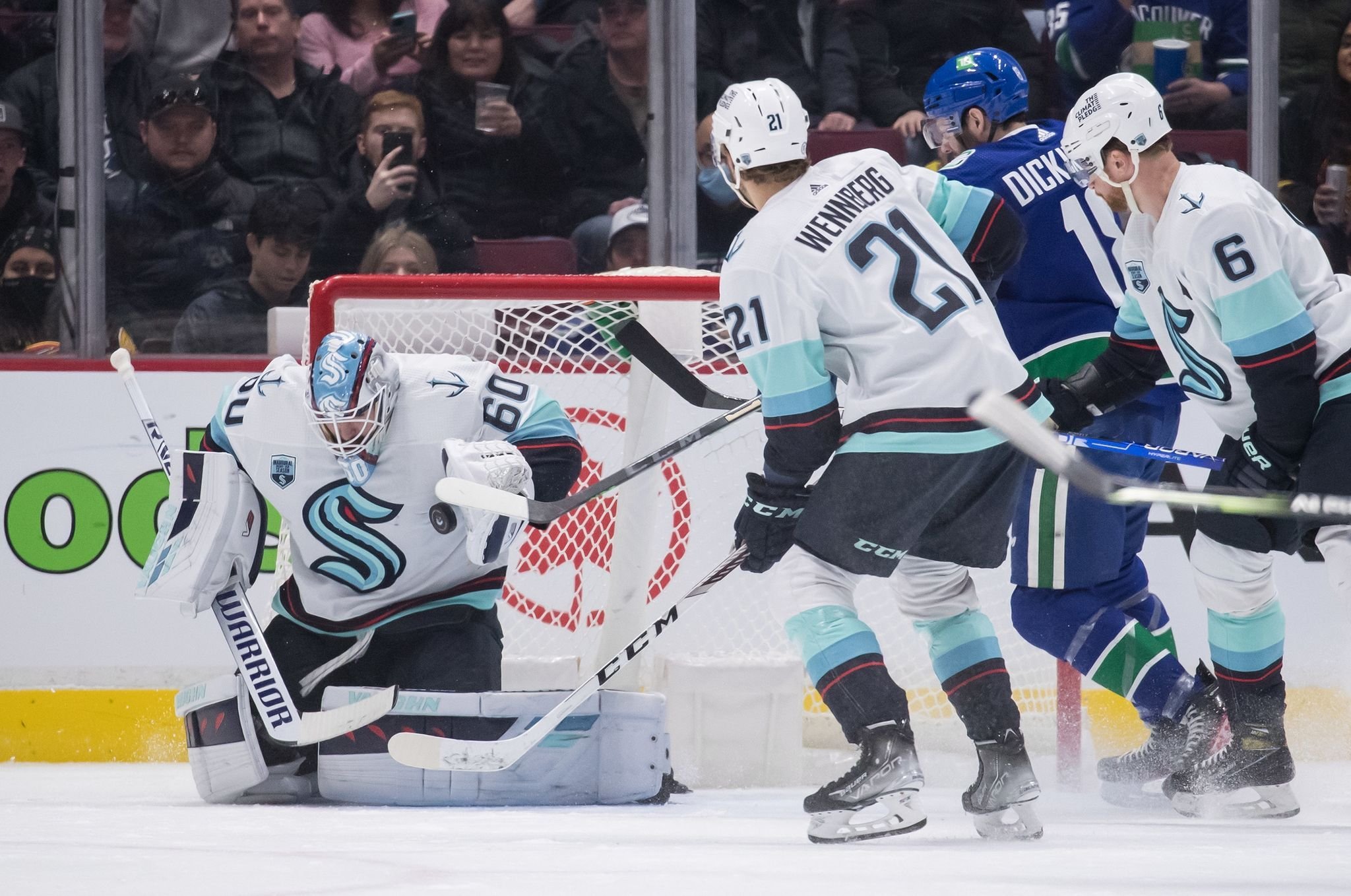 Seattle Kraken kassieren ohne Grubauer Niederlage