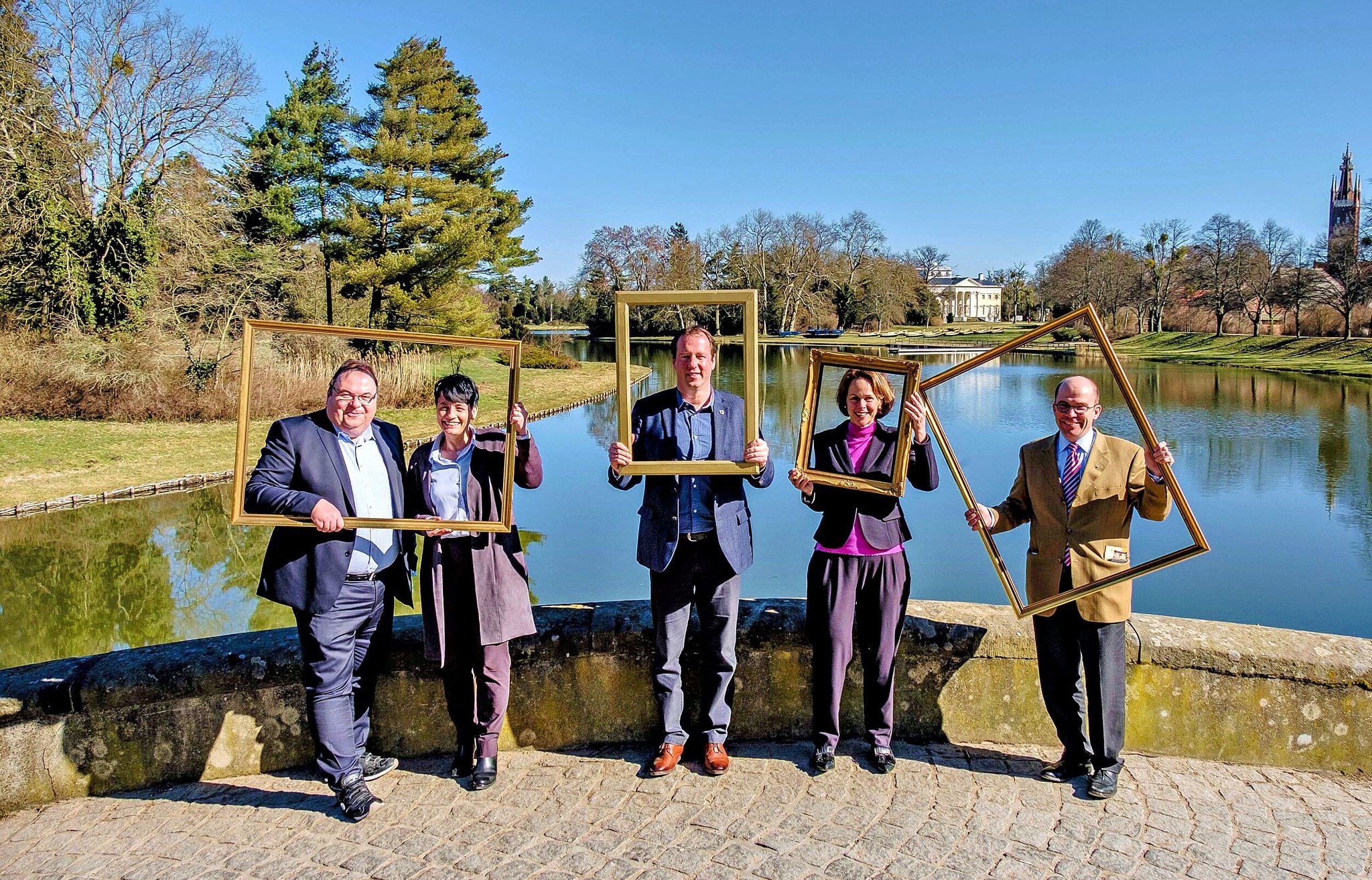 Wörlitz bereitet sich auf Frühlingserwachen vor