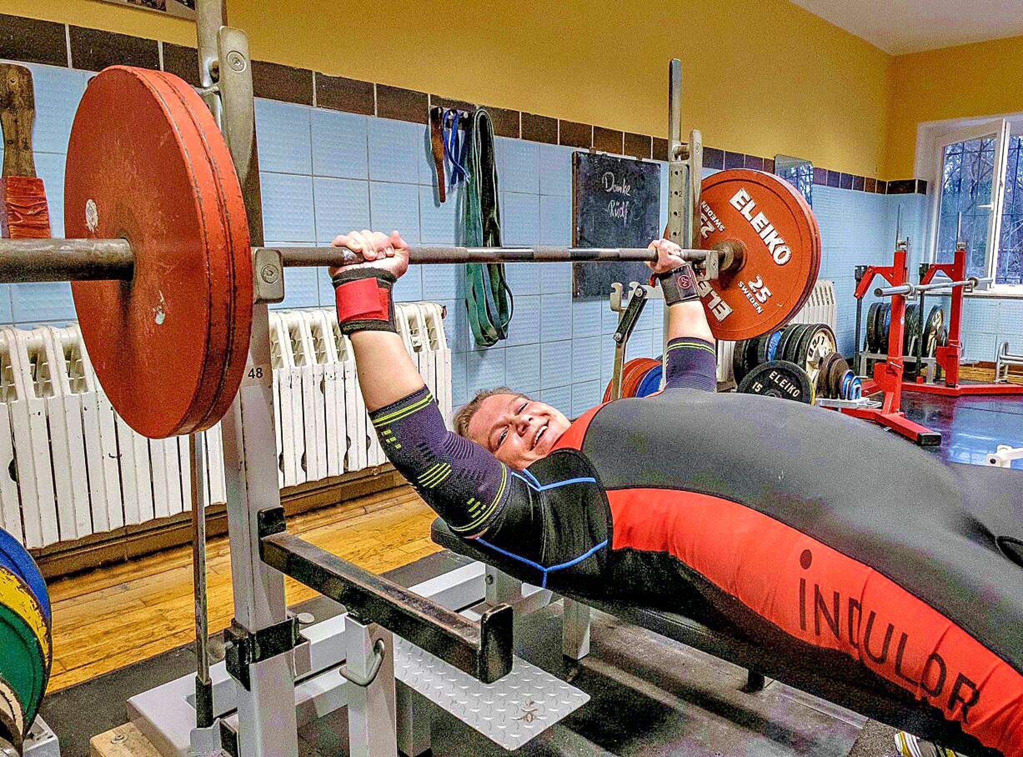 Mehr als nur Muckis: Retzauerin ist fünffache Weltmeisterin im Bankdrücken