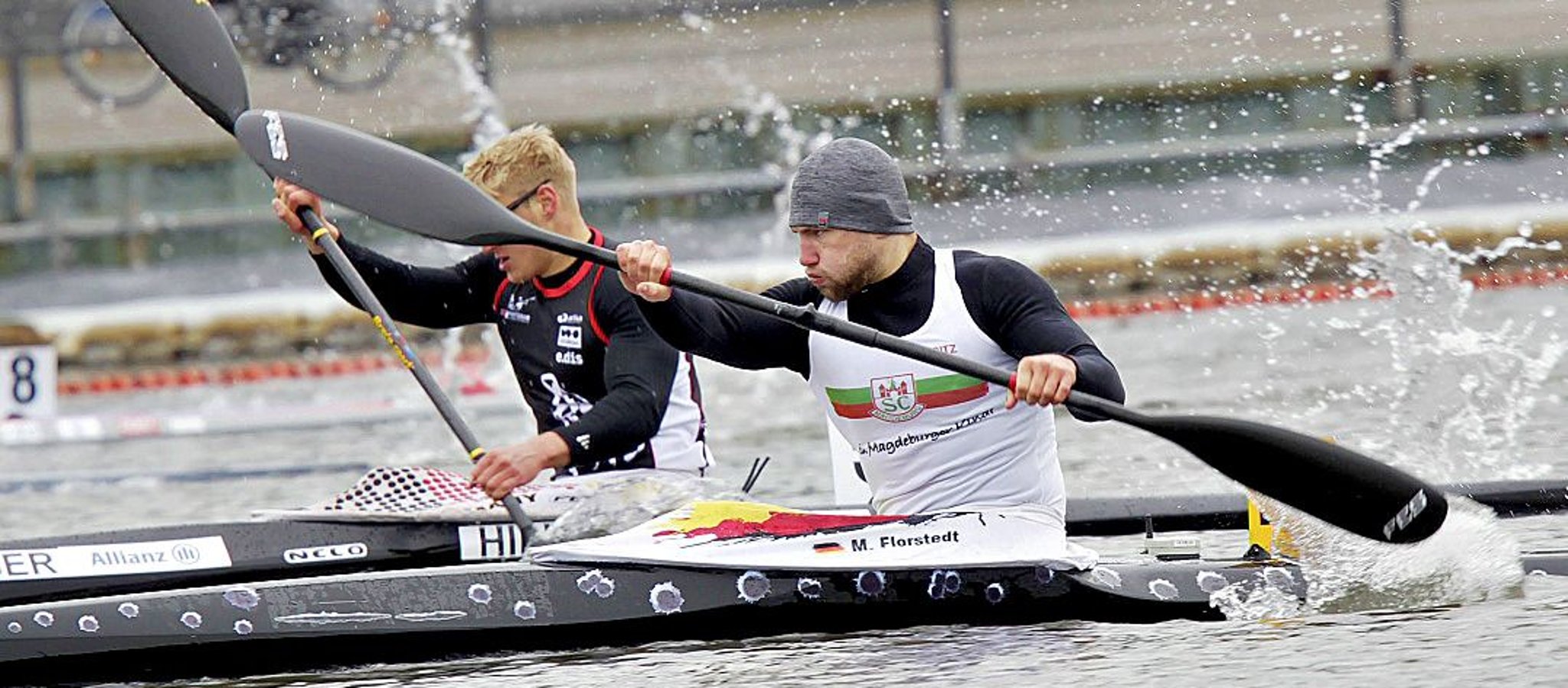 Kanute Florstedt paddelt sich in die Nationalmannschaft