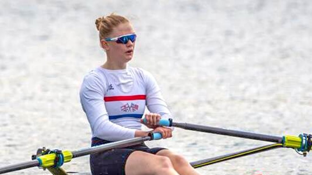 Halles Ruder-Talent Charlotte Luster ist im Prestigeboot vorn dabei