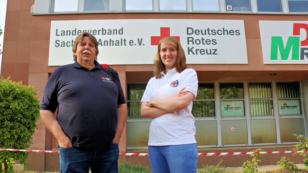 DRK in Sachsen-Anhalt: Lebensretter erzählen von ihrer Arbeit