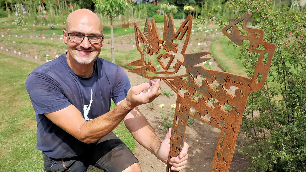 Aktion: 13 Hektar große Kunstgalerie in Sangerhausen