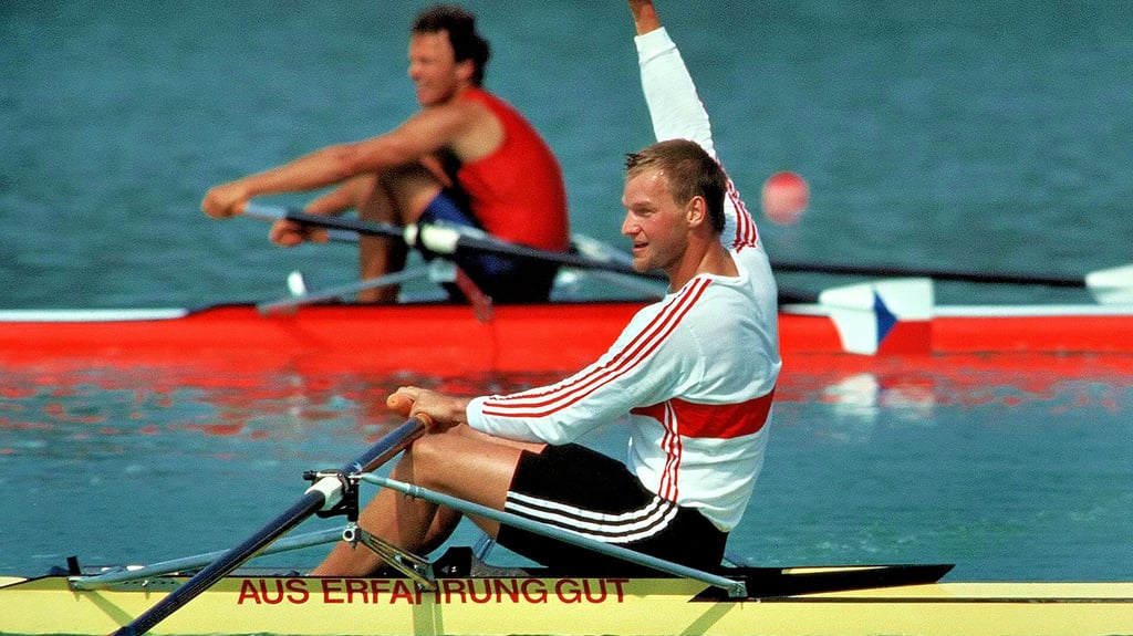 Thomas Lange, Andreas Hajek, Silke Renk glänzen bei Olympia in Barcelona