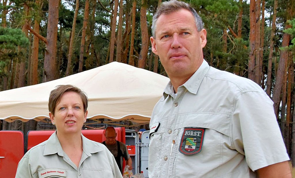 Waldsterben: Die Feuerwächter vom Flechtinger Höhenzug