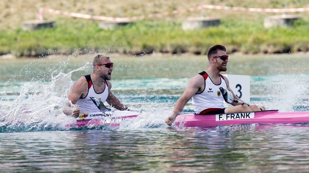 Kanu: Moritz Florstedt vom SCM beendet die Saison im Jubel