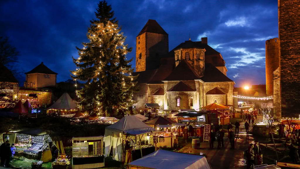 Weihnachtsmärkte im Saalekreis: Querfurt will die Wiedereröffnung der Burg groß feiern