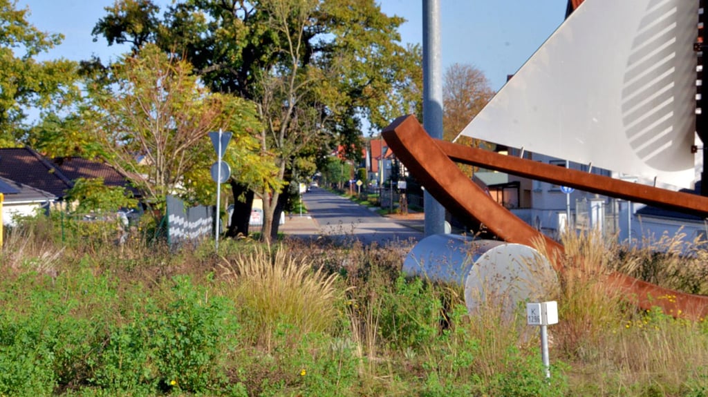 Verkehr: Blitzer: Straße im Schönebecker Ortsteil Grünewalde ein Ort ...