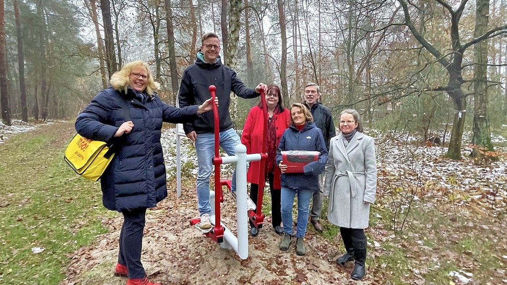 Neuer Trimm-Dich-Pfad: Friedensau: In elf Stationen zur Traumfigur