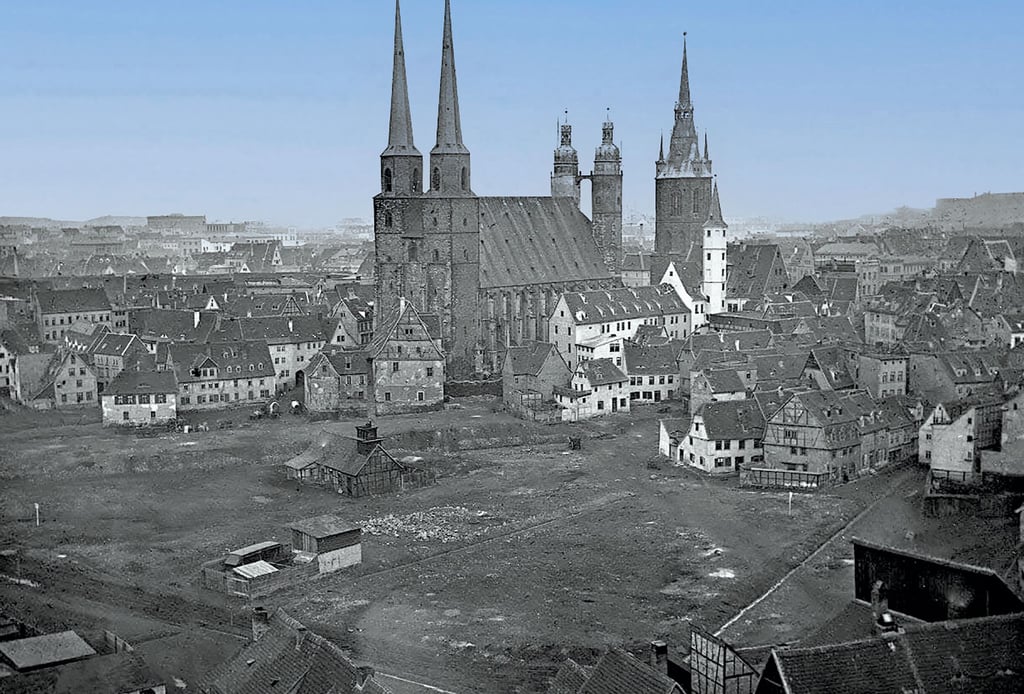 Geschichte von Halle: Foto-Projekt zeigt historisches Halle