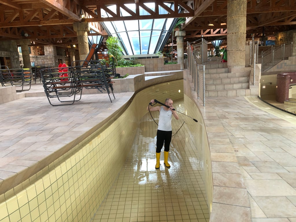 Revision im Maya mare: Badeparadies in Halle wird auf Vordermann gebracht