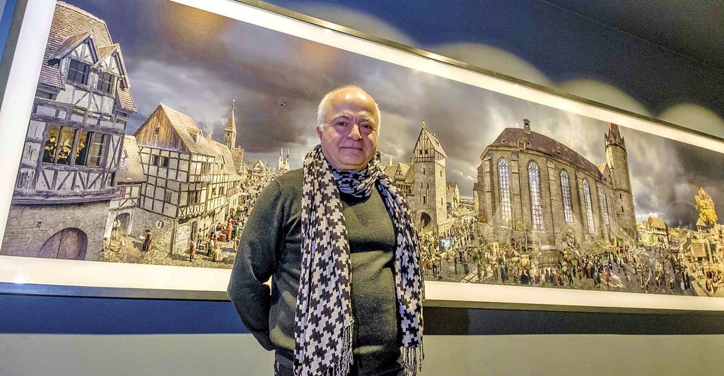 Kunst in Wittenberg: Yadegar Asisi stellt im Luther-Melanchthon ...